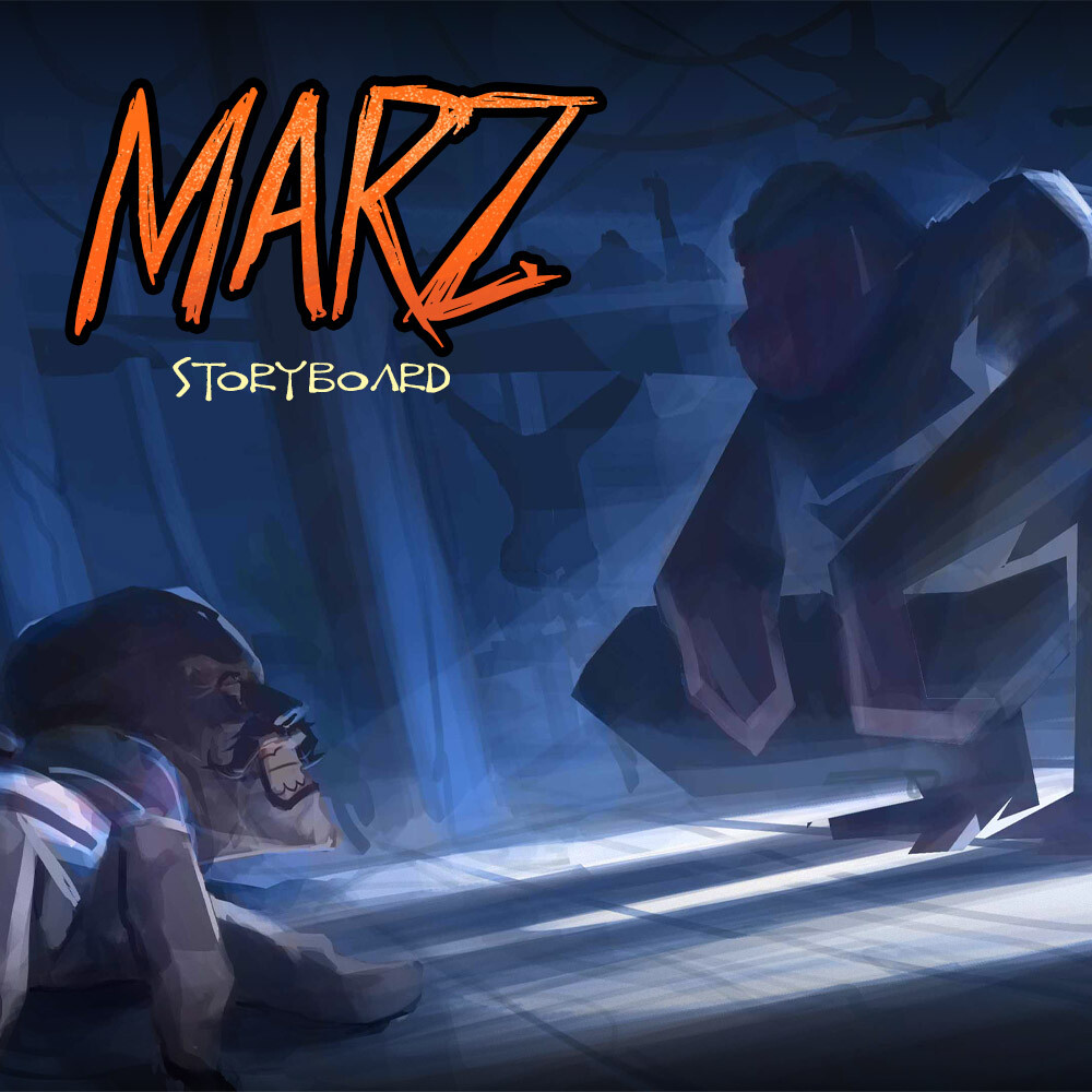 ArtStation - Marz storyboard