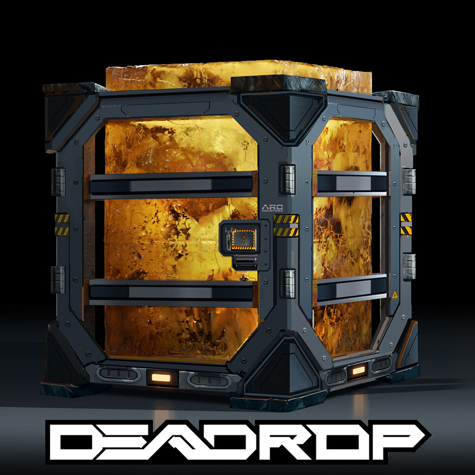 ArtStation - Space Dust Container