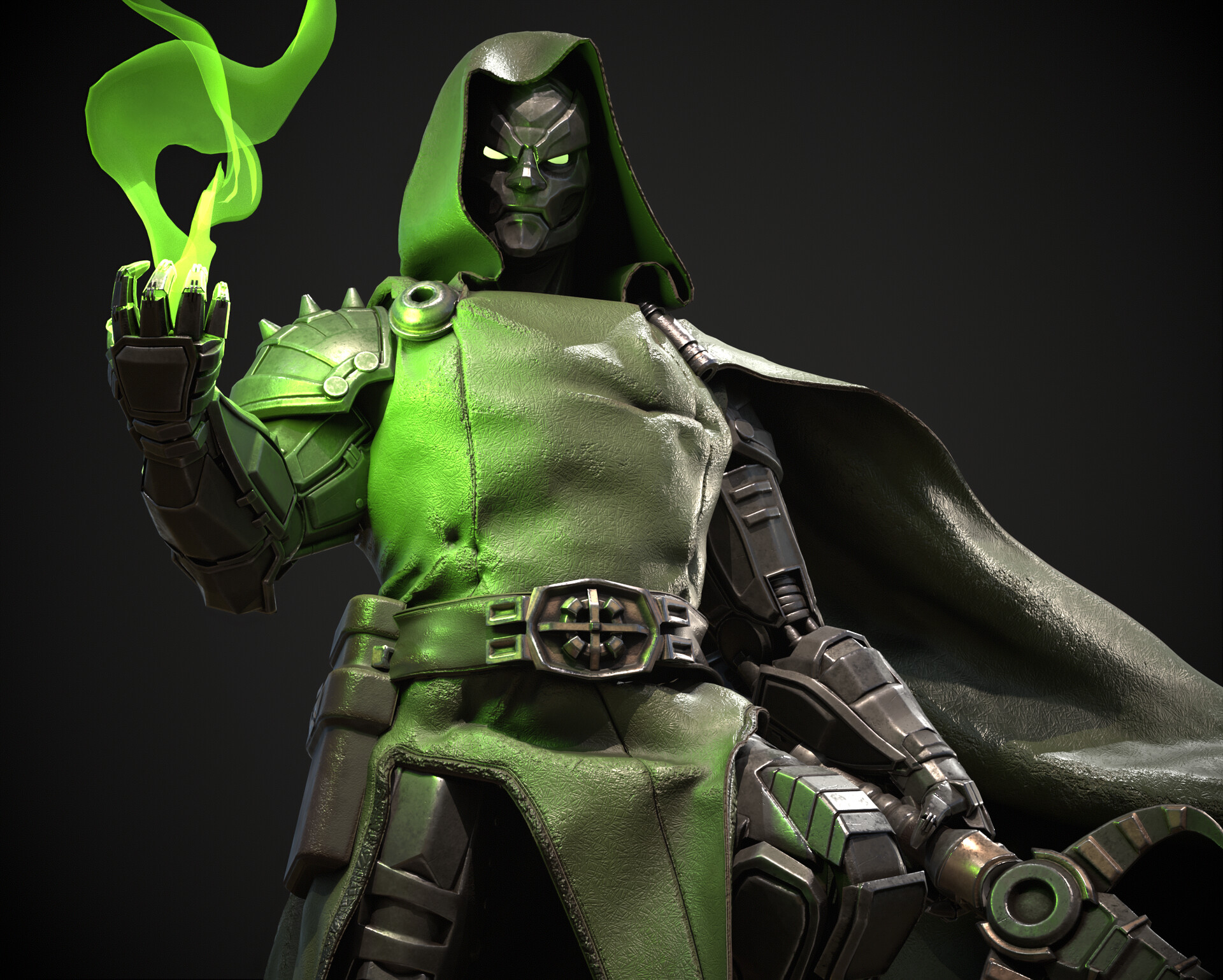 ArtStation - Doctor Doom - 3D Model Fanart