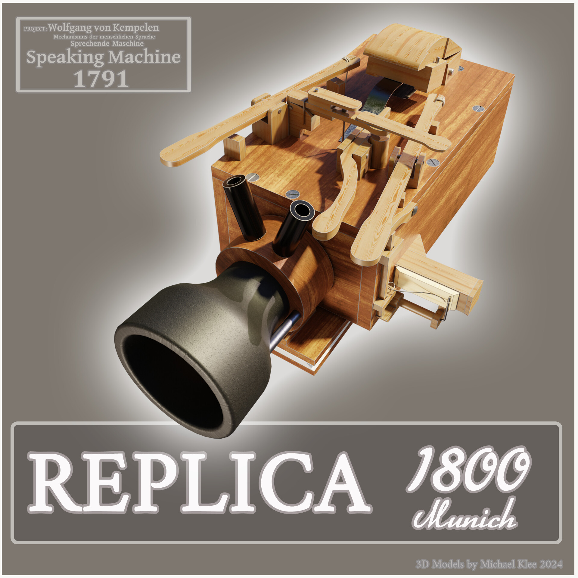 Michael Klee - Speaking Machine - 会说话的机器 - 토킹 머신 - Replica Museum ...
