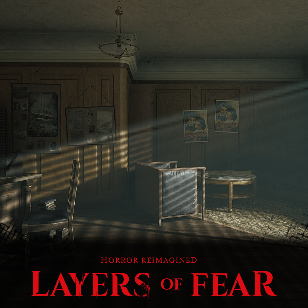 ArtStation - Layers of Fear Horror Reimagined - Environment