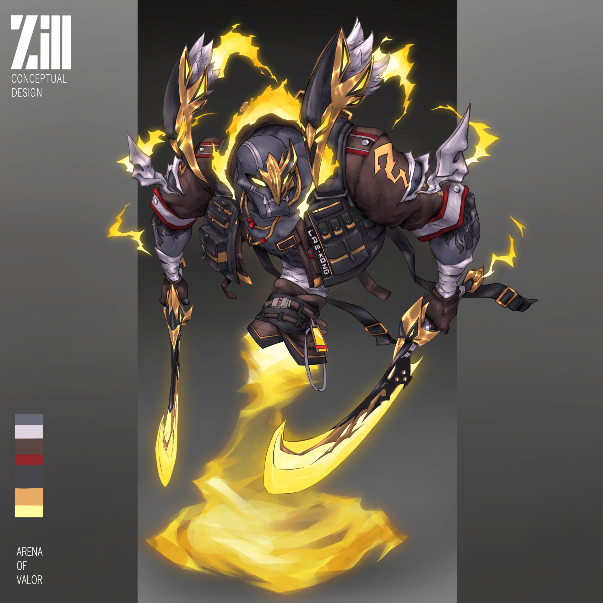 ArtStation - Zill AoV fanart