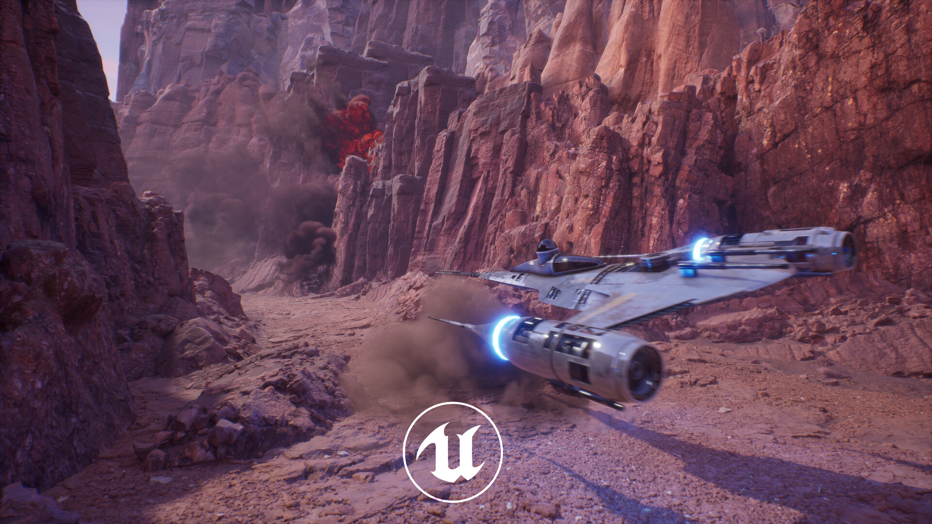 ArtStation - Unreal Engine5 The mandalorian-inspired cinematic/ environment