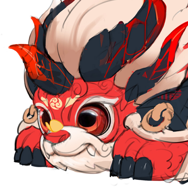 ArtStation - Monster Nian