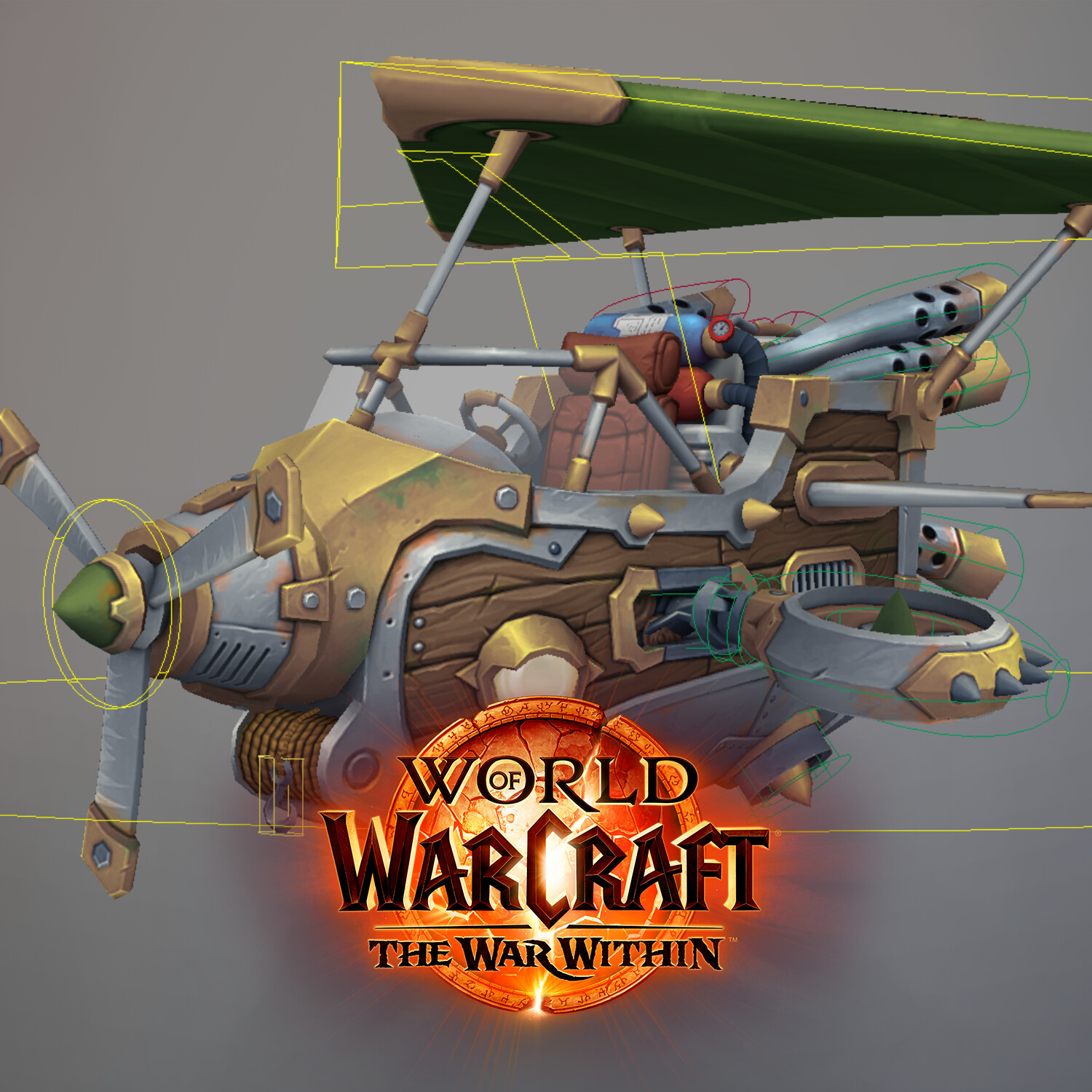 ArtStation - WoW: Delver’s Dirigible Rig