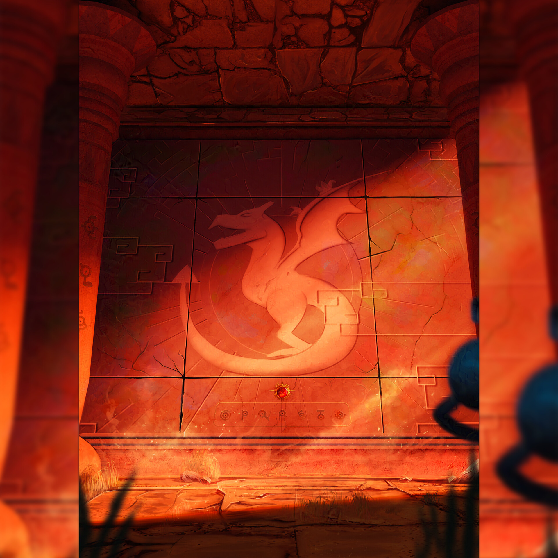 ArtStation - Ruin of Alph _ Aerodactyl's puzzle