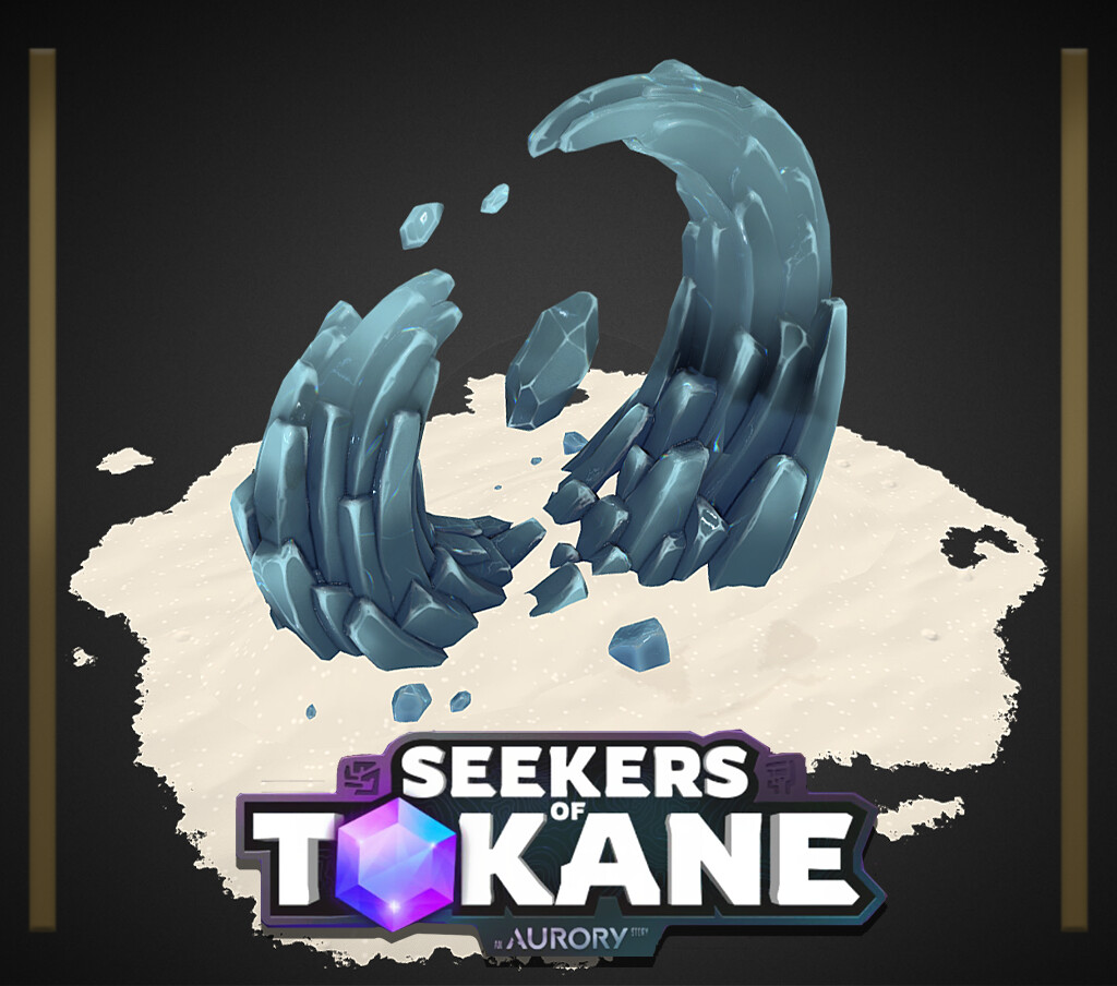 ArtStation - Ice biome, Aurory : Seekers of Tokane.