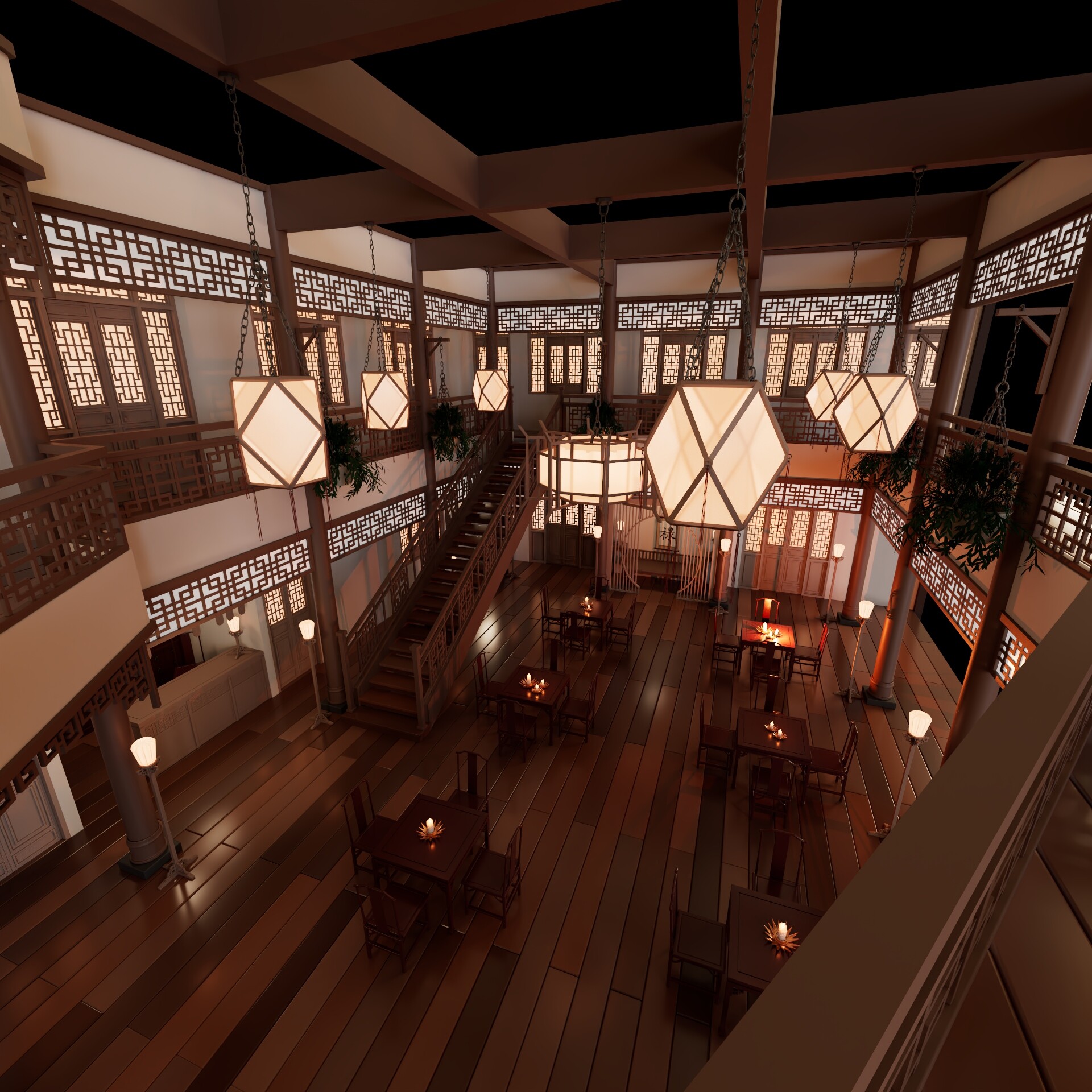 ArtStation - Traditional Chinese Style Inn