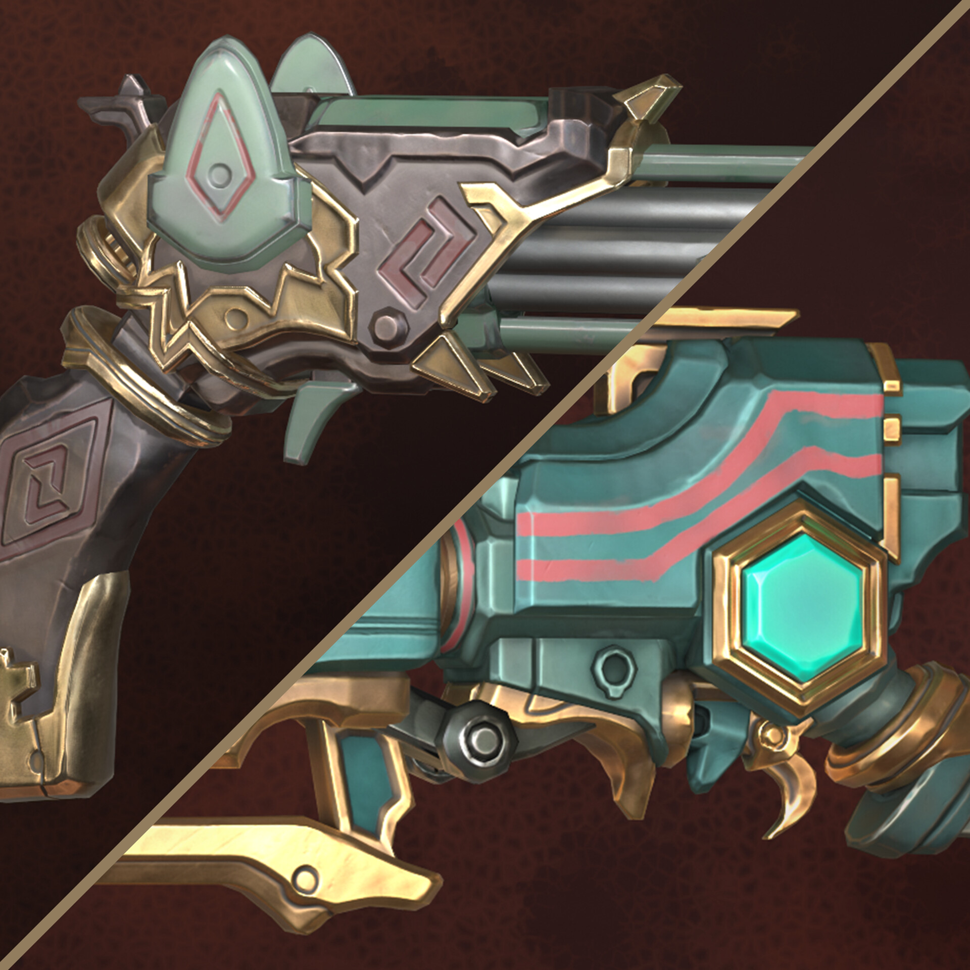 ArtStation - Modular Ranged Weapons