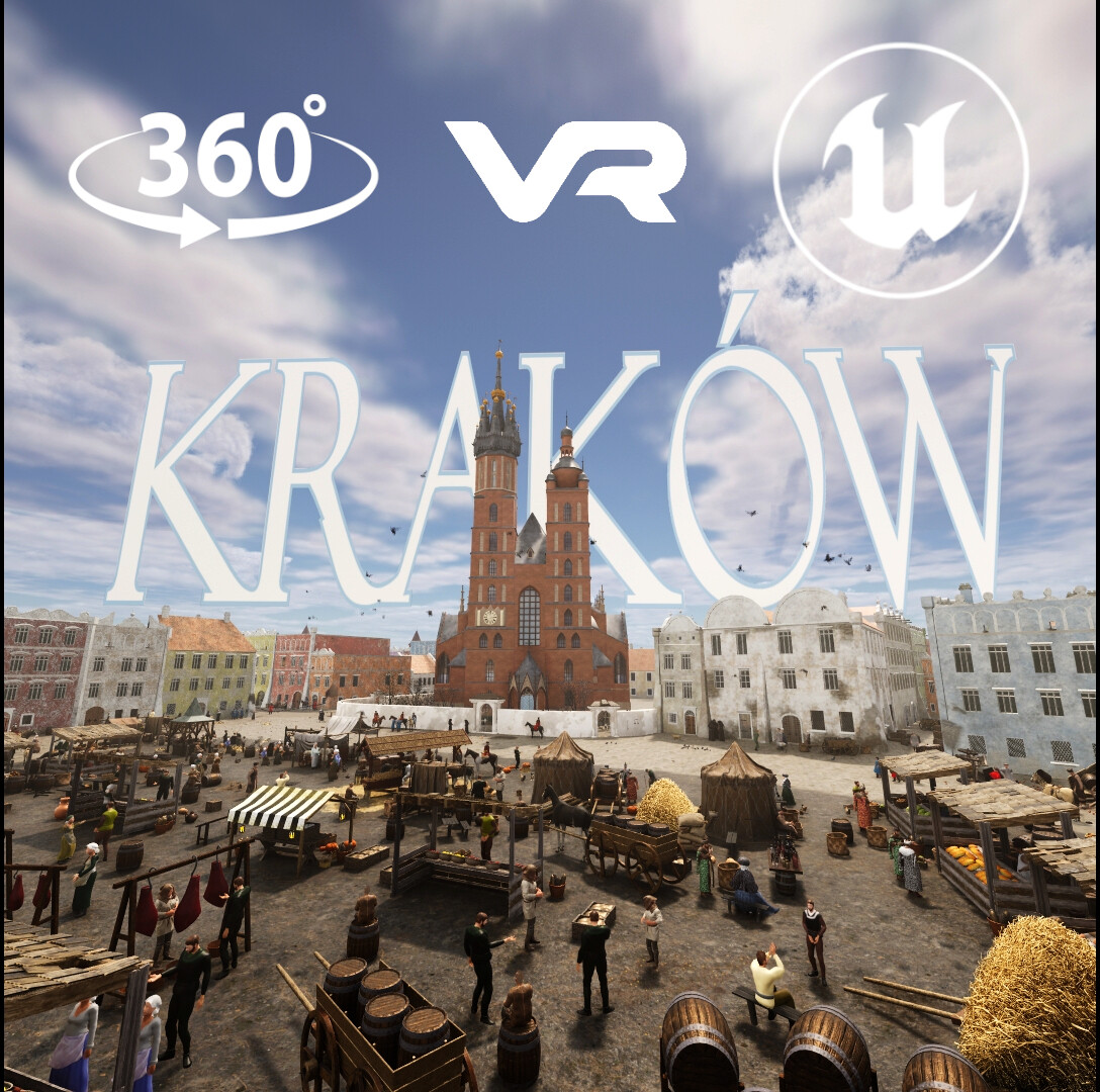 ArtStation - Medieval Krakow VR 360° Tour