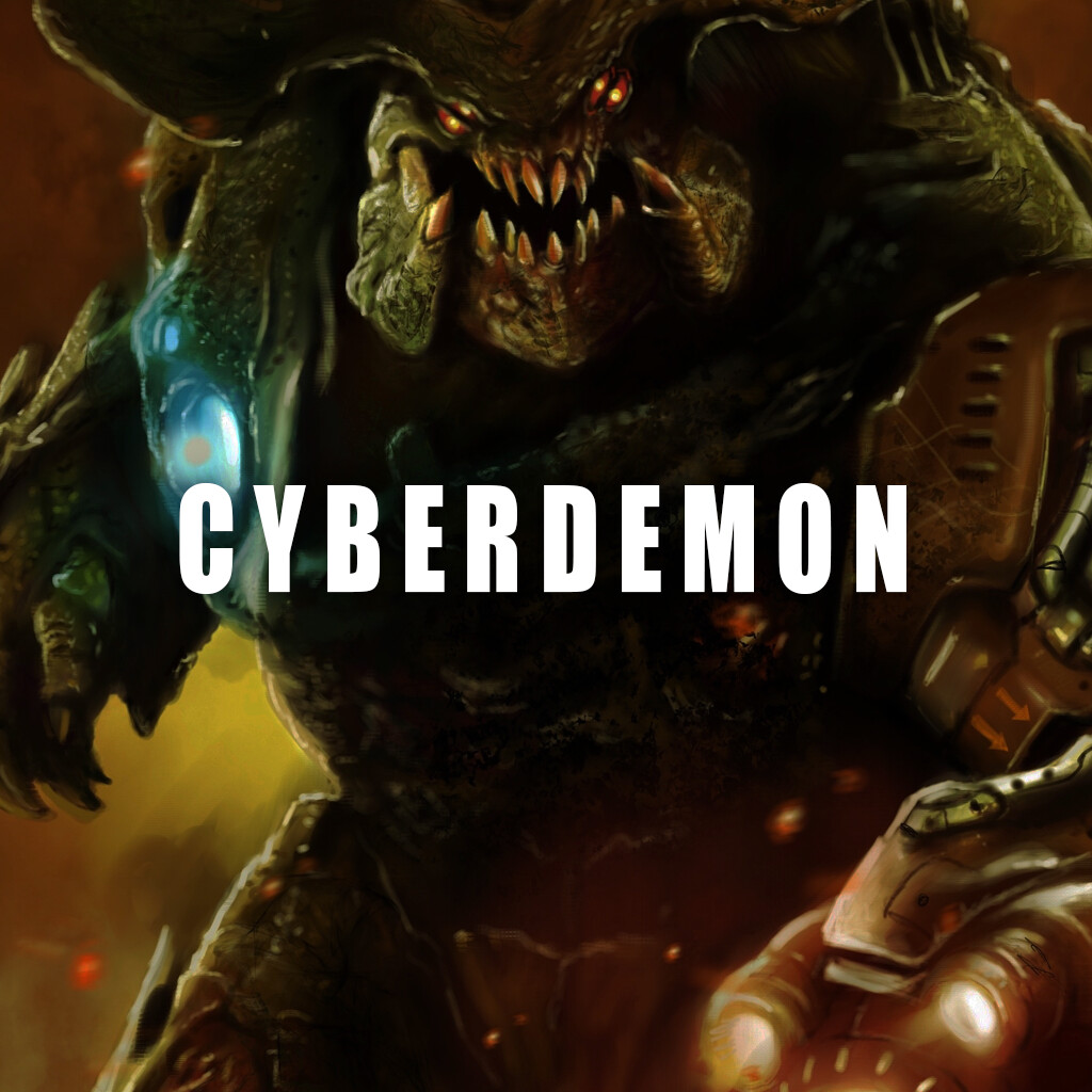ArtStation - Cyber Demon Fan Art