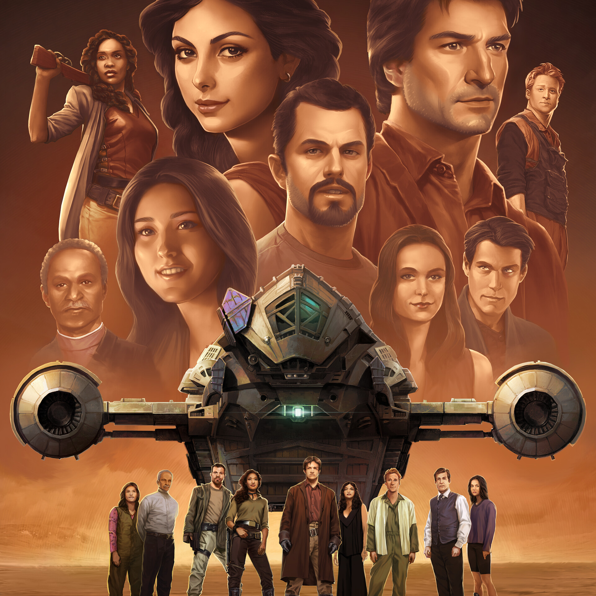 Adam Nichols - Firefly Movie Poster