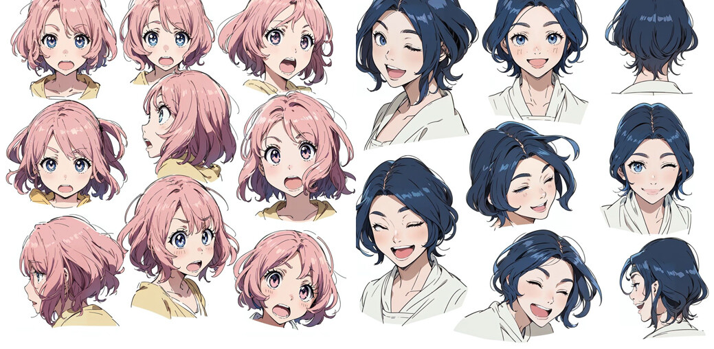 4K Anime Reference Art for Artists and Enthusiasts - 397 Anime Multiple ...