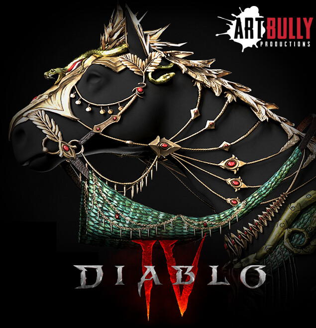 ArtStation - Diablo IV - Mount Armor - 02