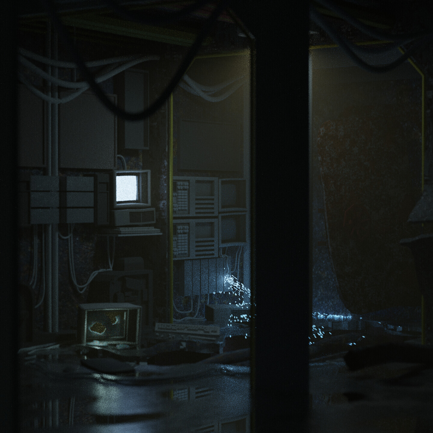 ArtStation - Broken Down Space Station