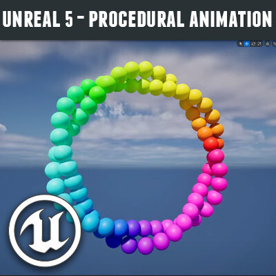 ArtStation - Procedural Modeling in Unreal 5 - Procedural Animation
