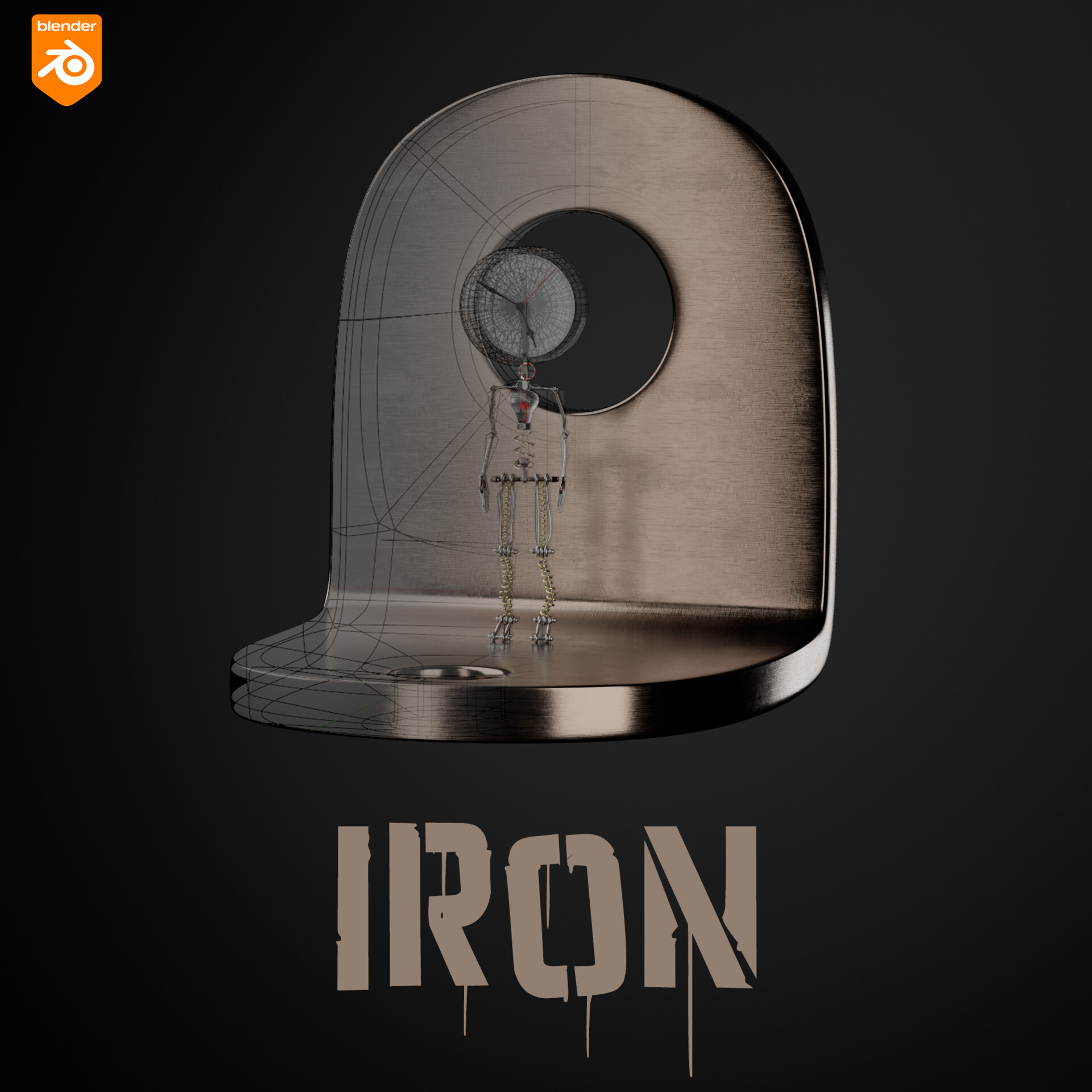 ArtStation - Clock ROBOT (animated)