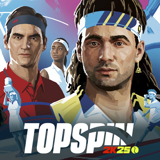 ArtStation - Top Spin 2K25 Key Art