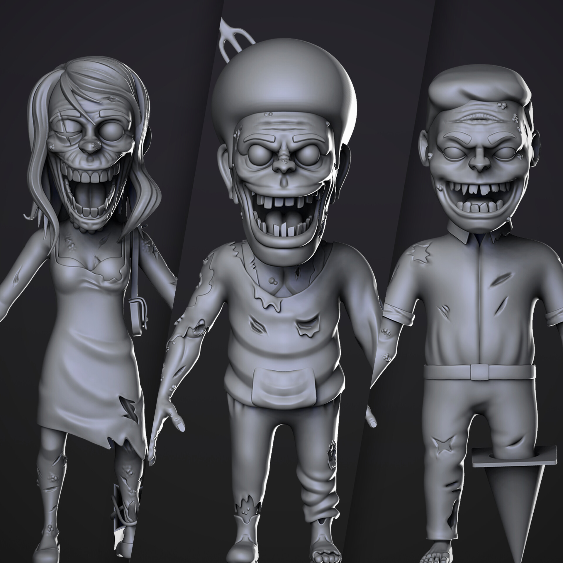 ArtStation - Zombies