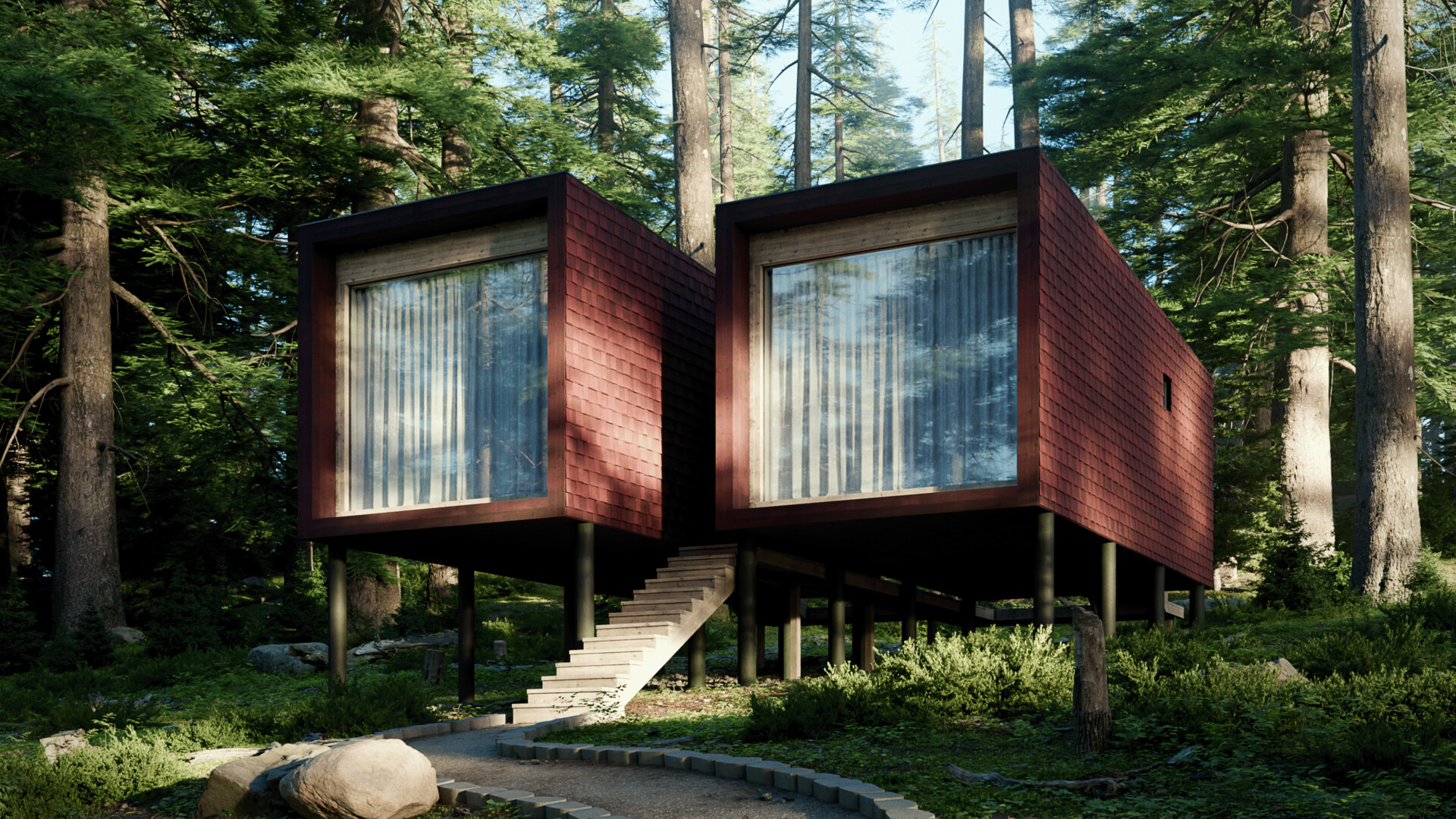 ArtStation - Forest Hotel