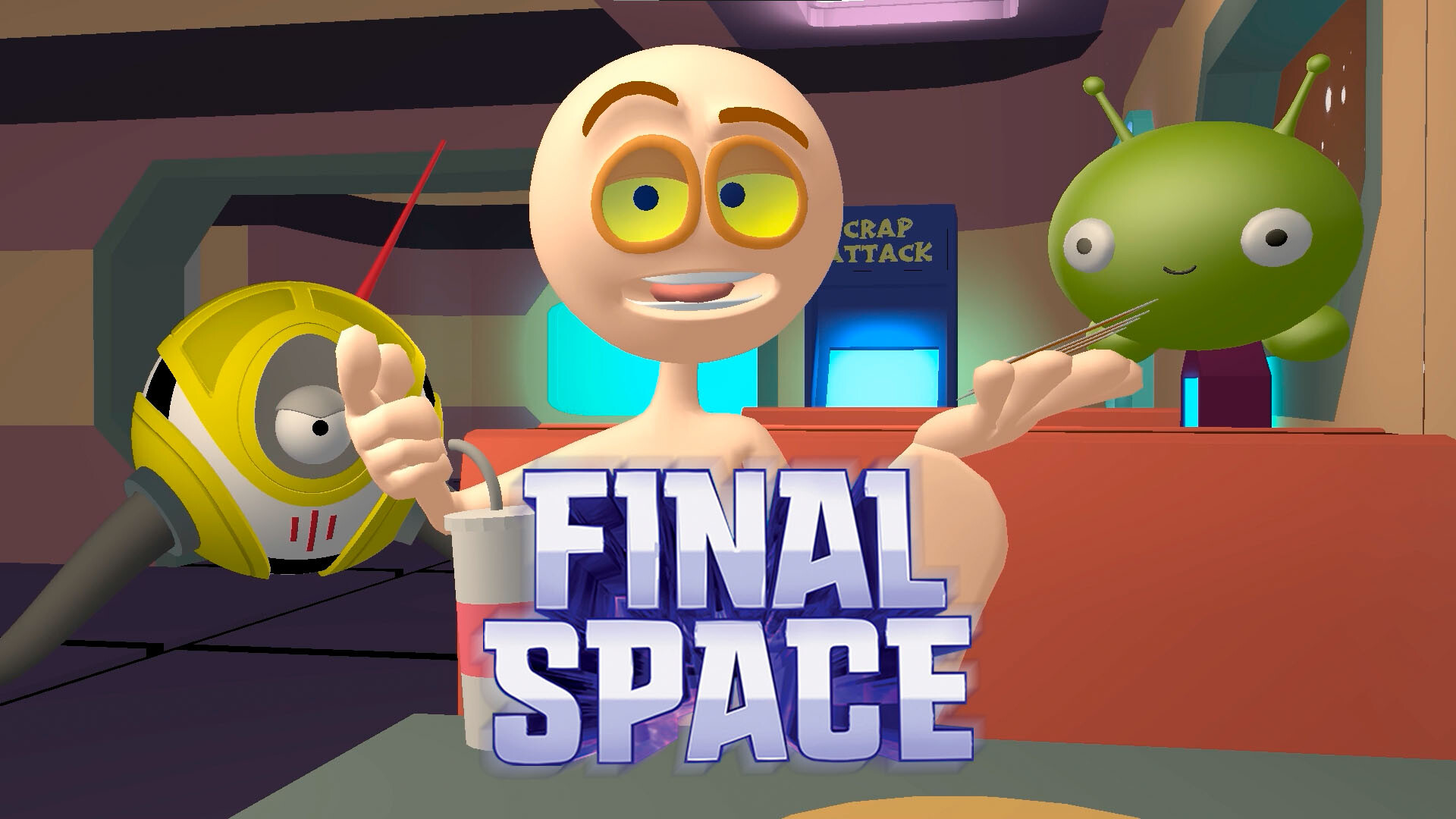 ArtStation - FINAL SPACE (acting & lipsync animation)