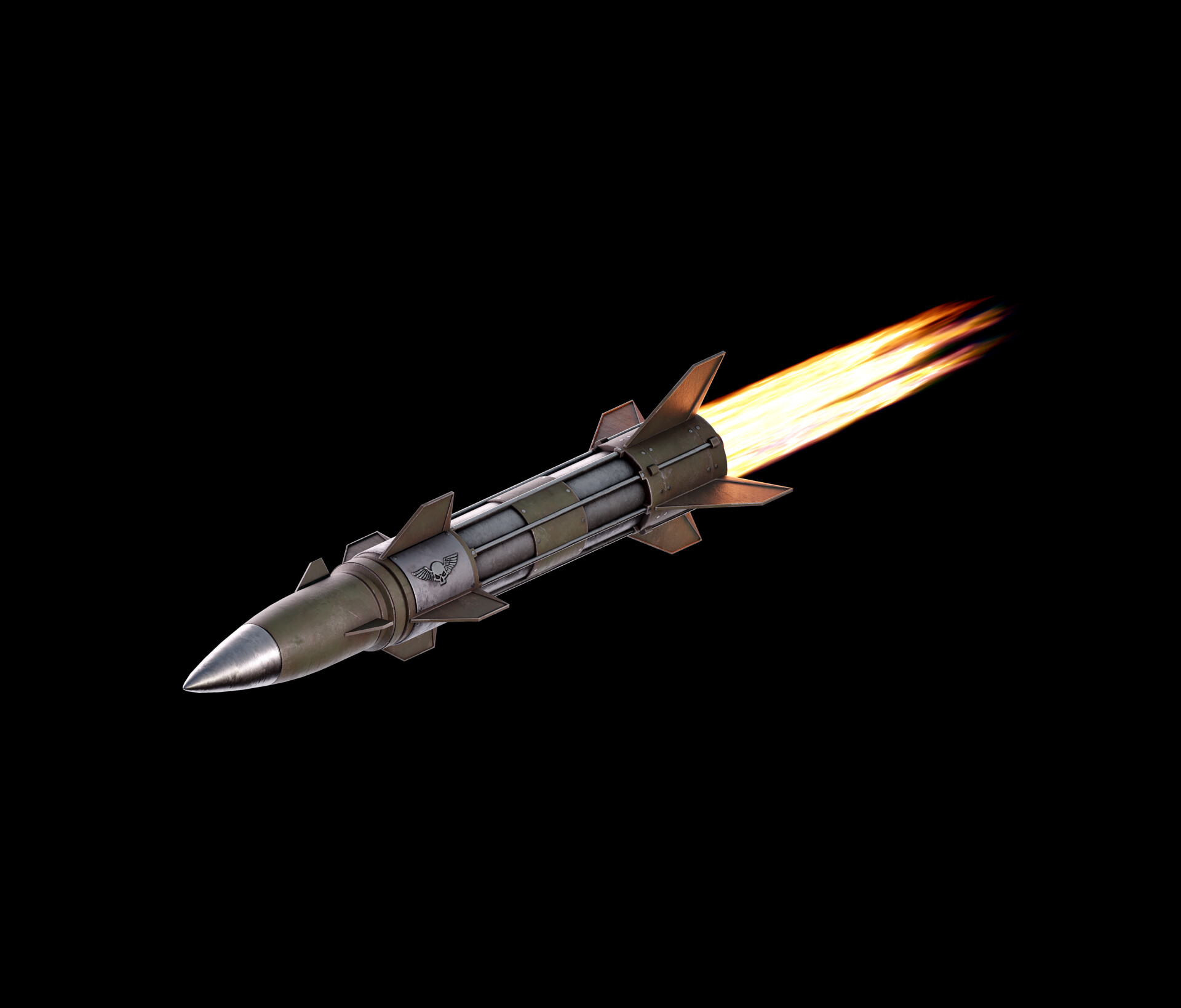 ArtStation - Missile from the game Warhammer 40k Space Marine 2