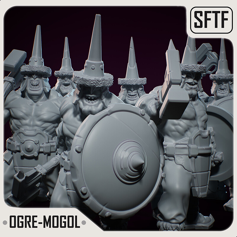ArtStation - Mogol Ogres