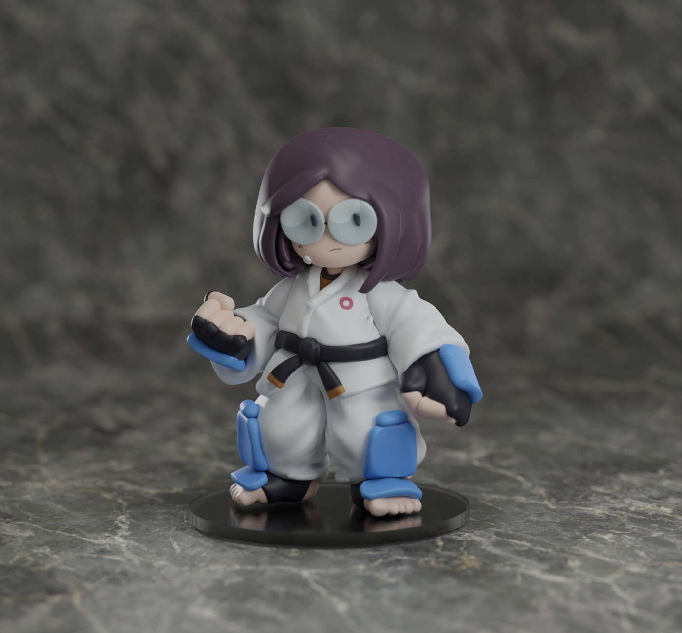 ArtStation - GOGO punch punch forever fanart figurine