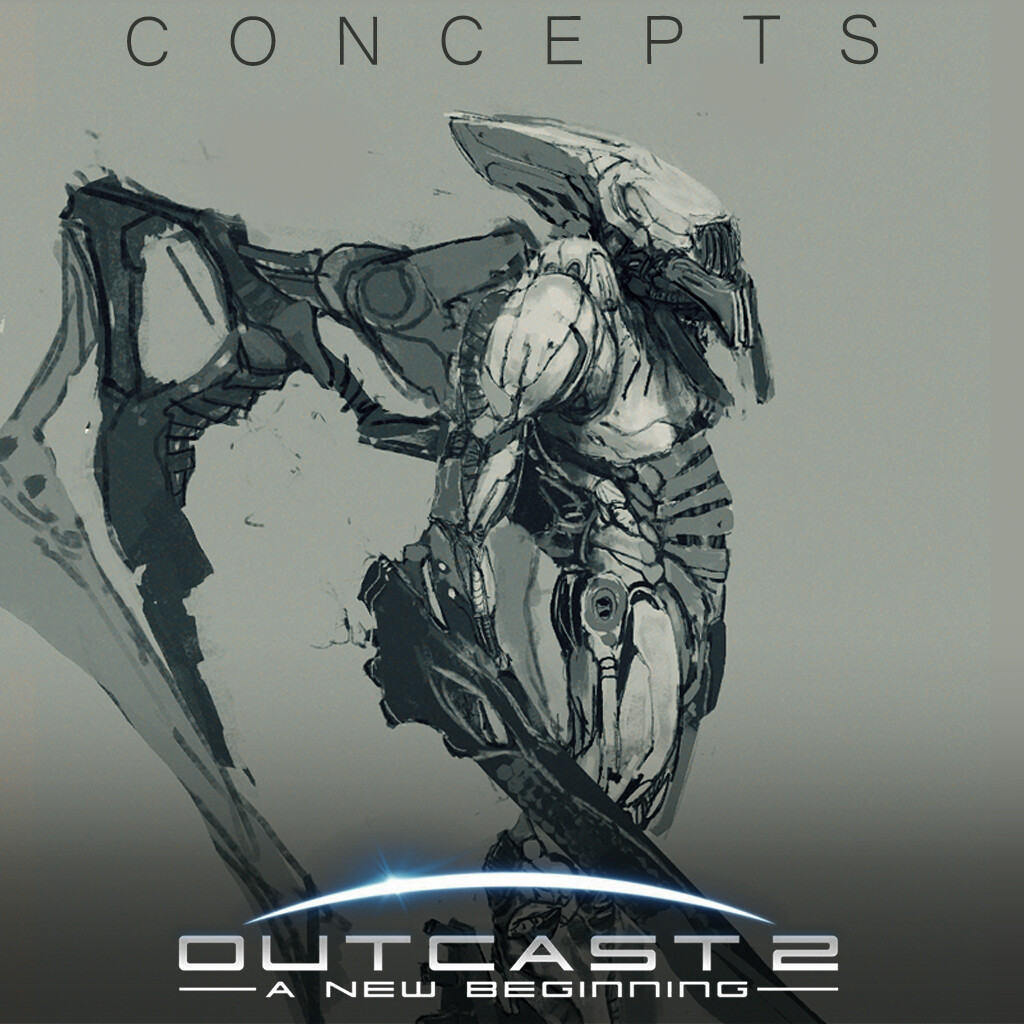 ArtStation - Outcast a New Beginning / Concepts and Sketches