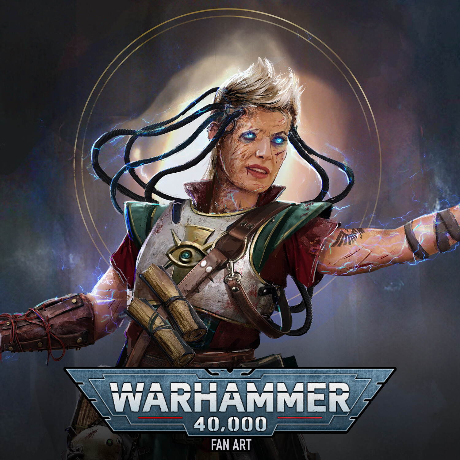 ArtStation - Warhammer 40k Psyker - Fan Art