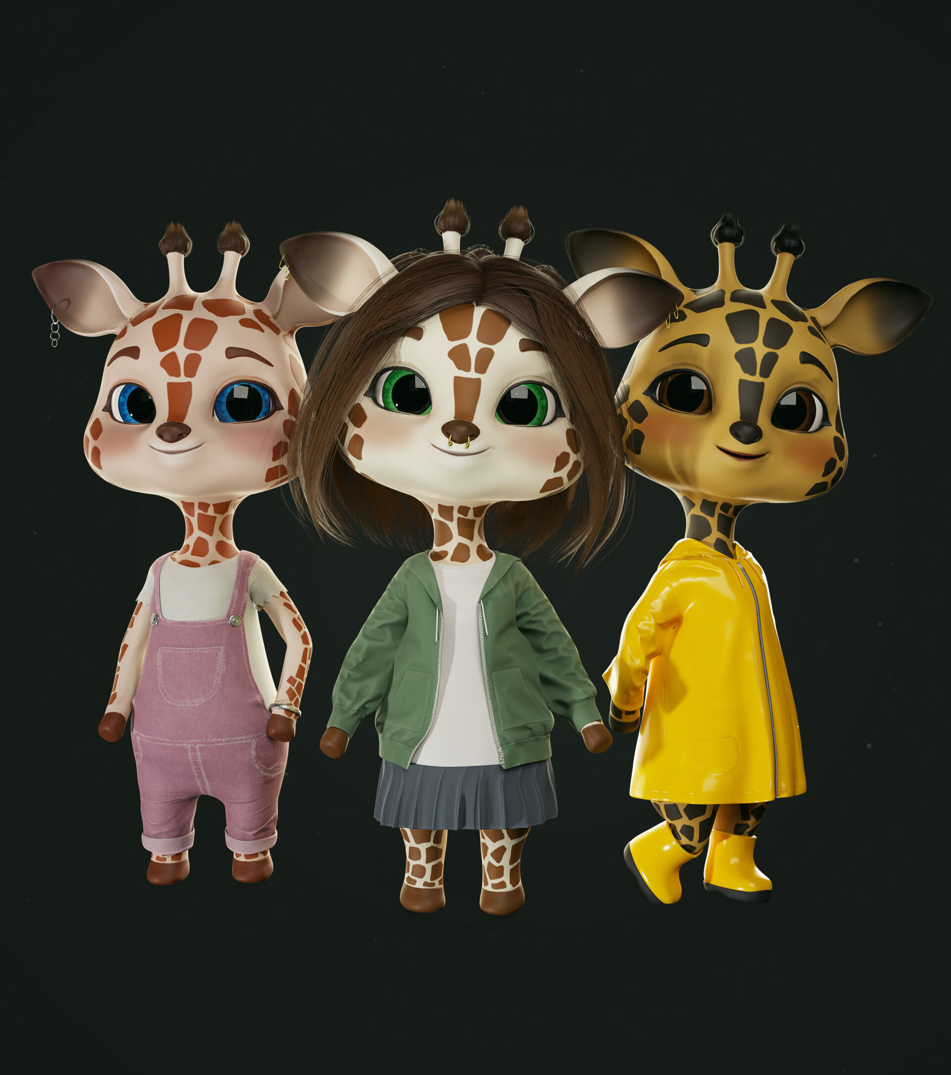 ArtStation - Giraffe - Molly