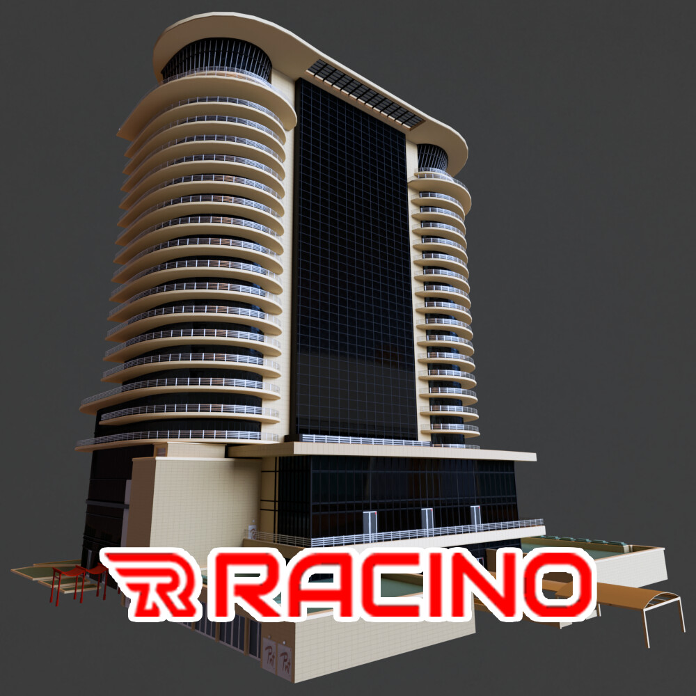 ArtStation - F1 2024 (Third Buildings Collection)