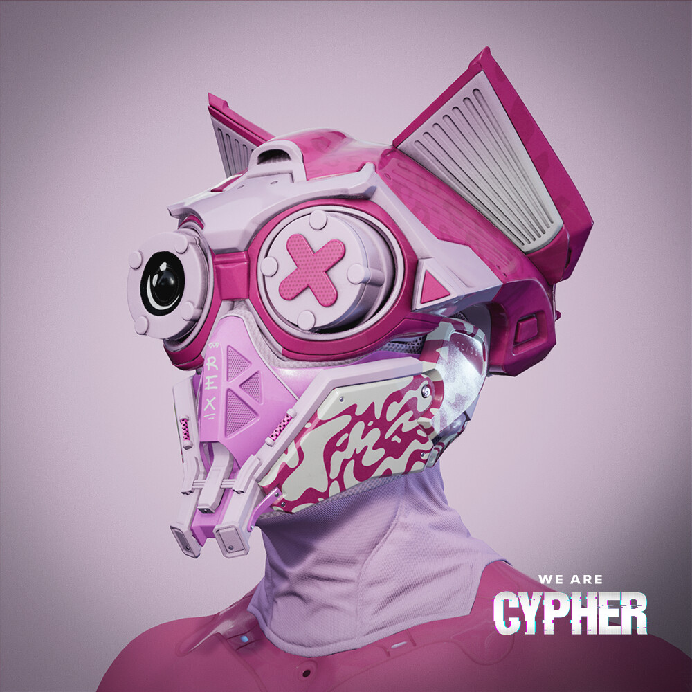 ArtStation - Cypher Collection - Helmet Orikatty