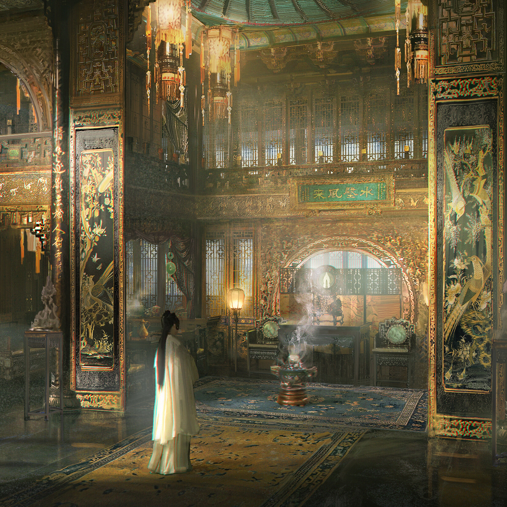 ArtStation - "Dream of the Red Chamber"