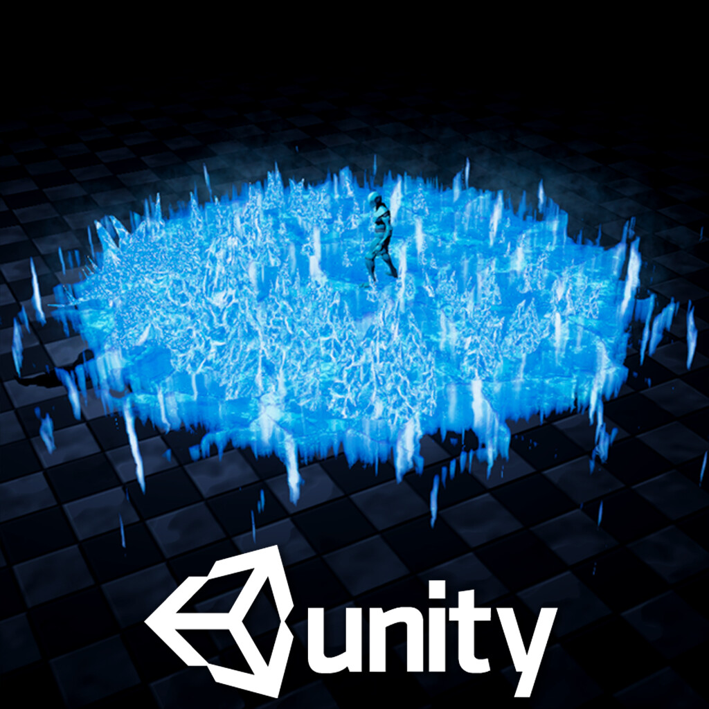 ArtStation - Ice Frost/Freeze Enemy VFX