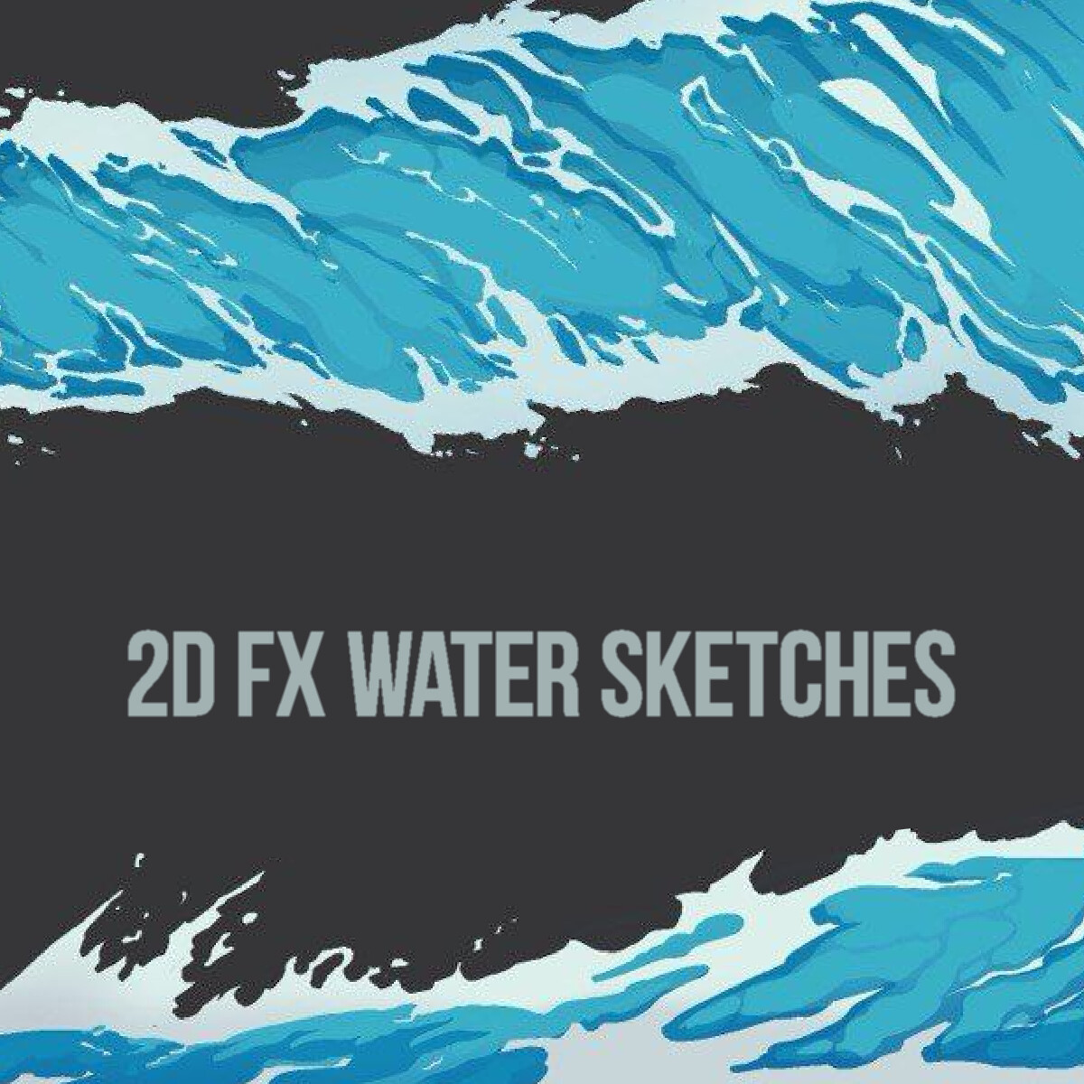 ArtStation - 2D FX WATER SKETCHES