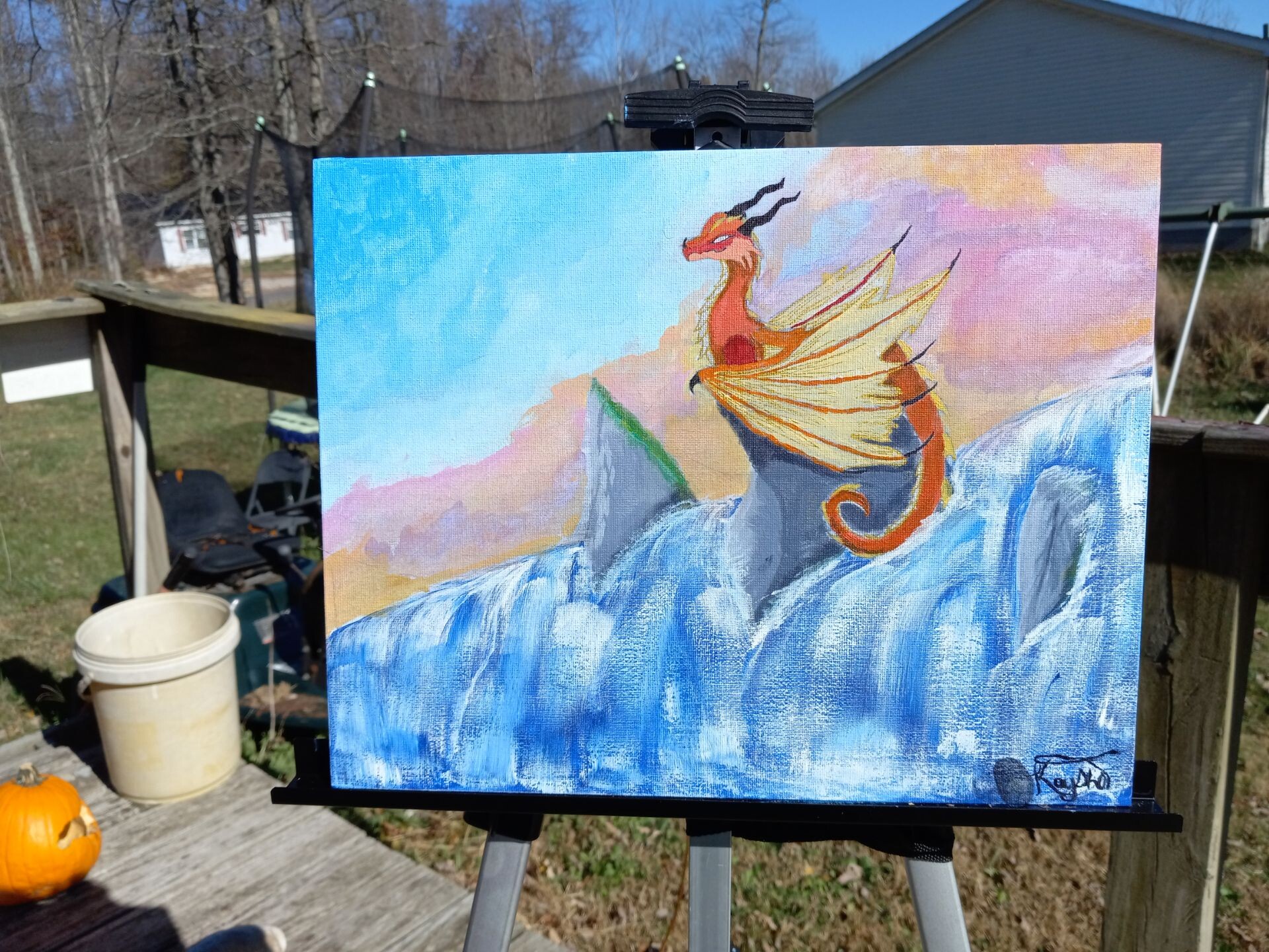 ArtStation - Summer - Dragon Of The Water