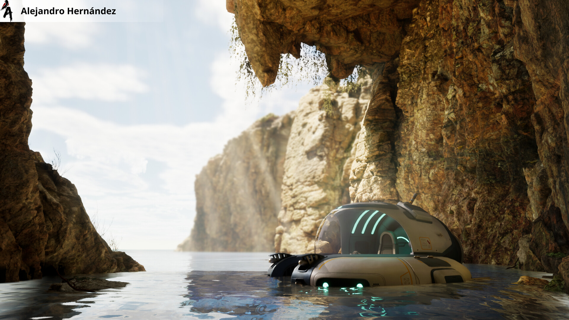 ArtStation - Seamoth - Subnautica