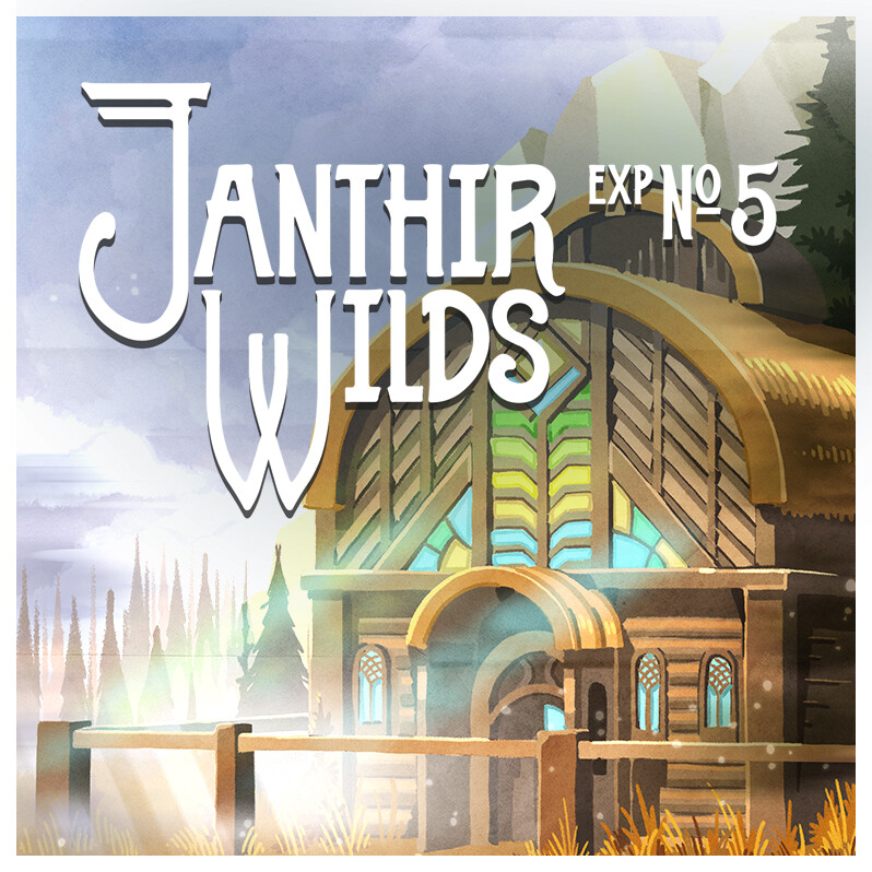 ArtStation - Janthir Wilds - GW2 Fan Poster