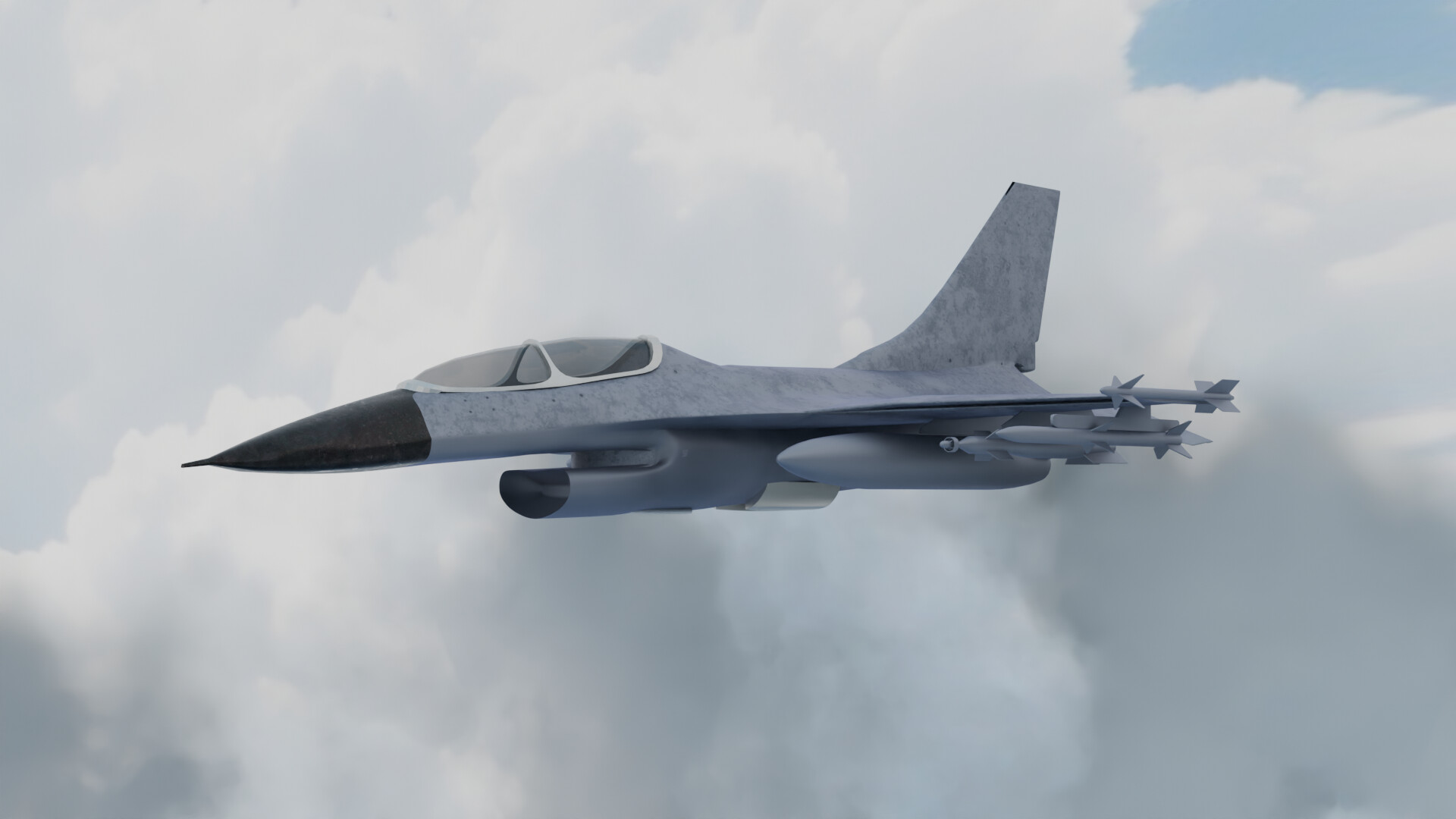 ArtStation - F-19 FIGHTER JET