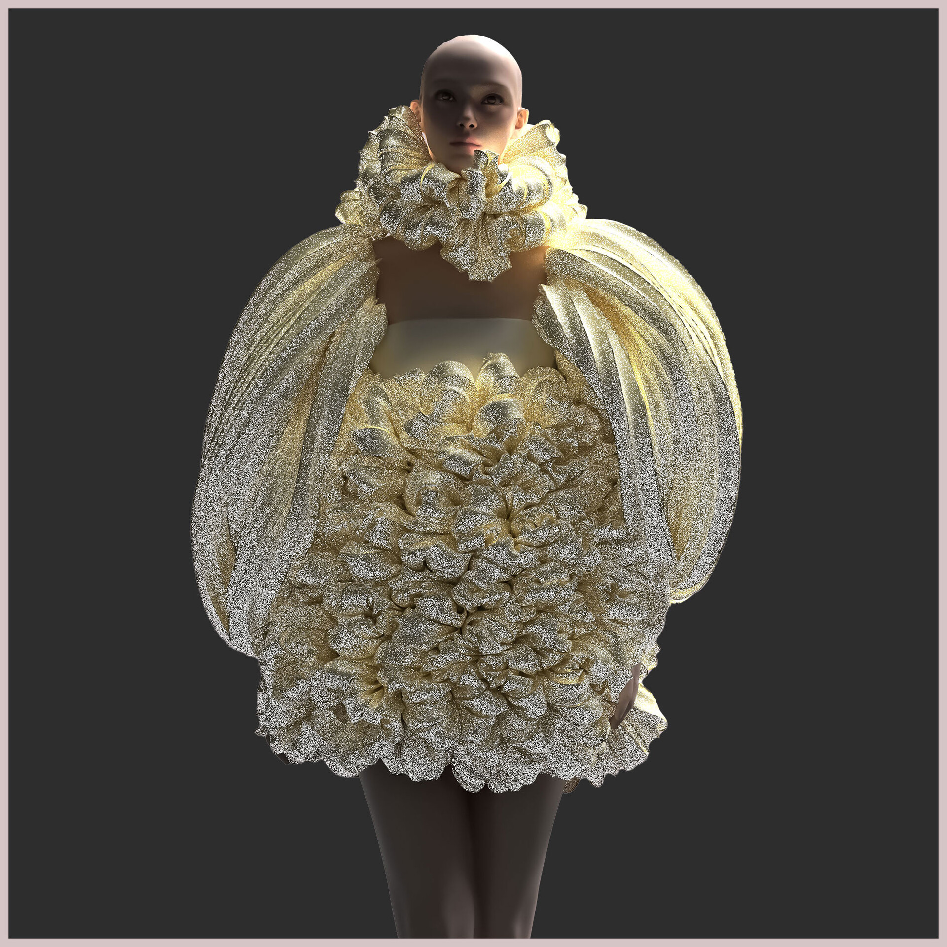 ArtStation - Yellow Dress