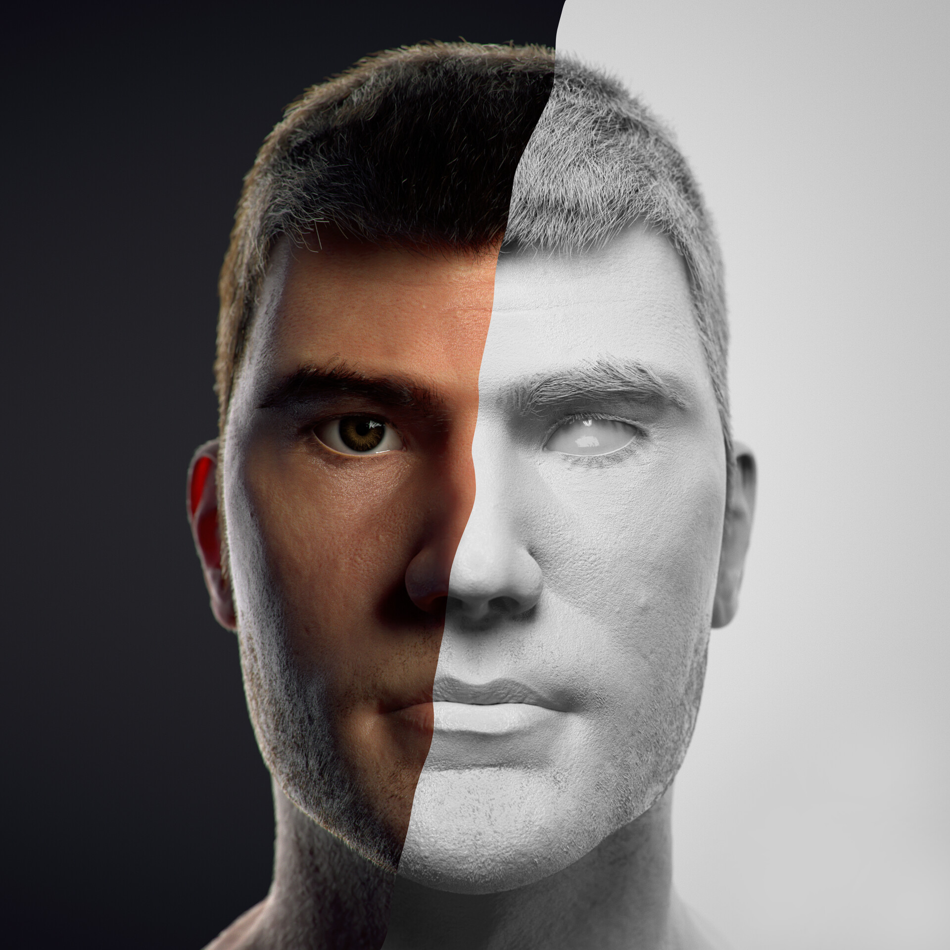 ArtStation - Realistic Head