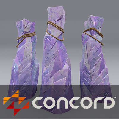 ArtStation - Concord - Crystals