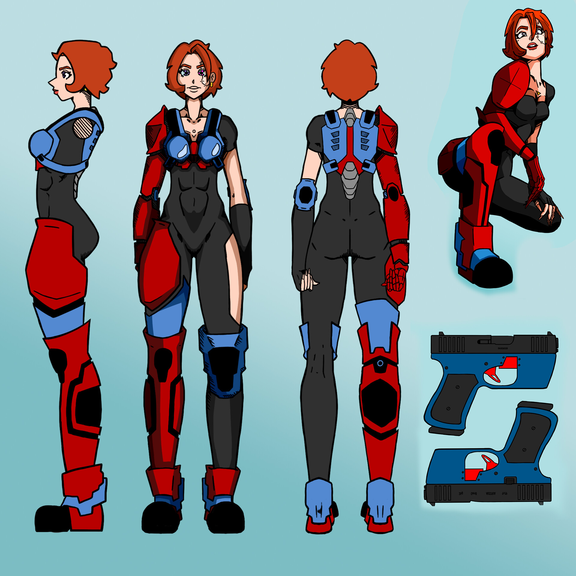 ArtStation - Cyborg-She