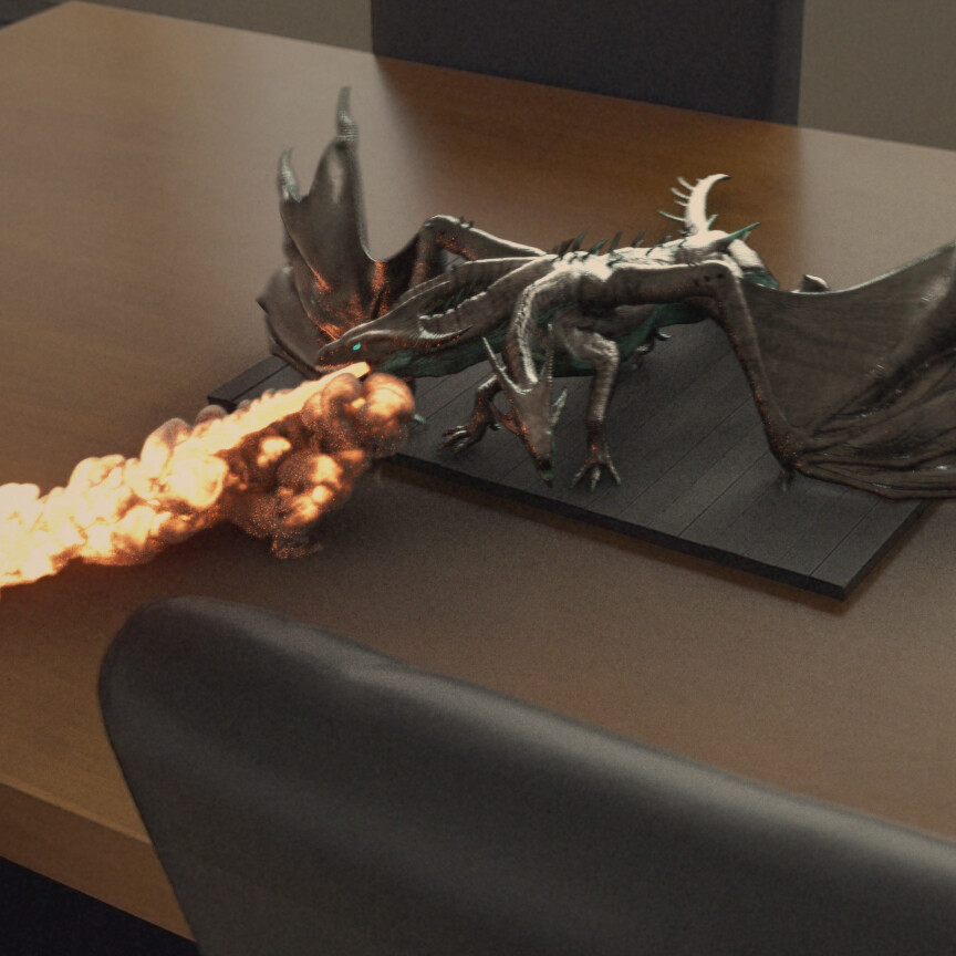 ArtStation - Dragon Tracking RnD