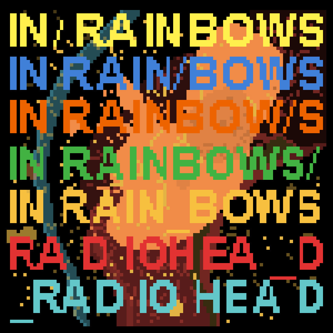 ArtStation - Radiohead - In Rainbows