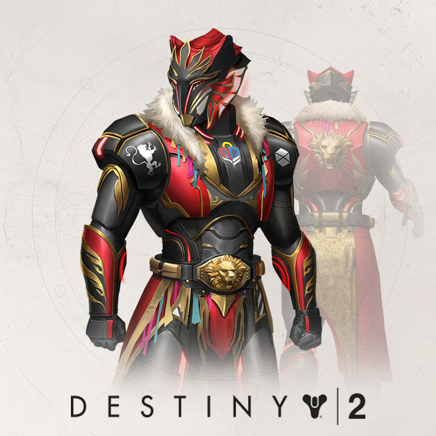 ArtStation - Destiny 2 - Lion's Might Titan Armor