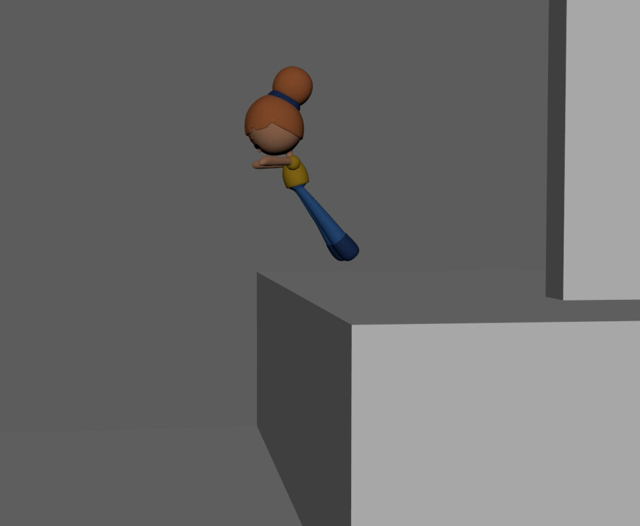 ArtStation - Jump animation