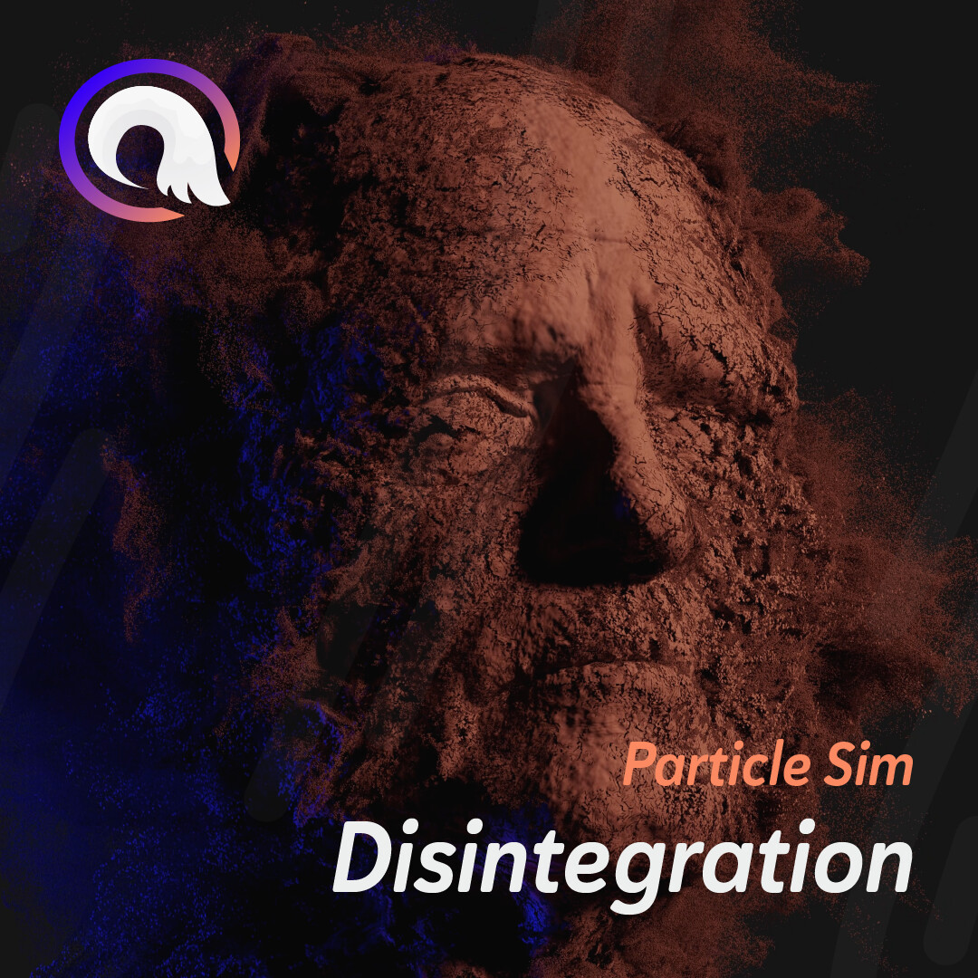 ArtStation - Disintegration simulation