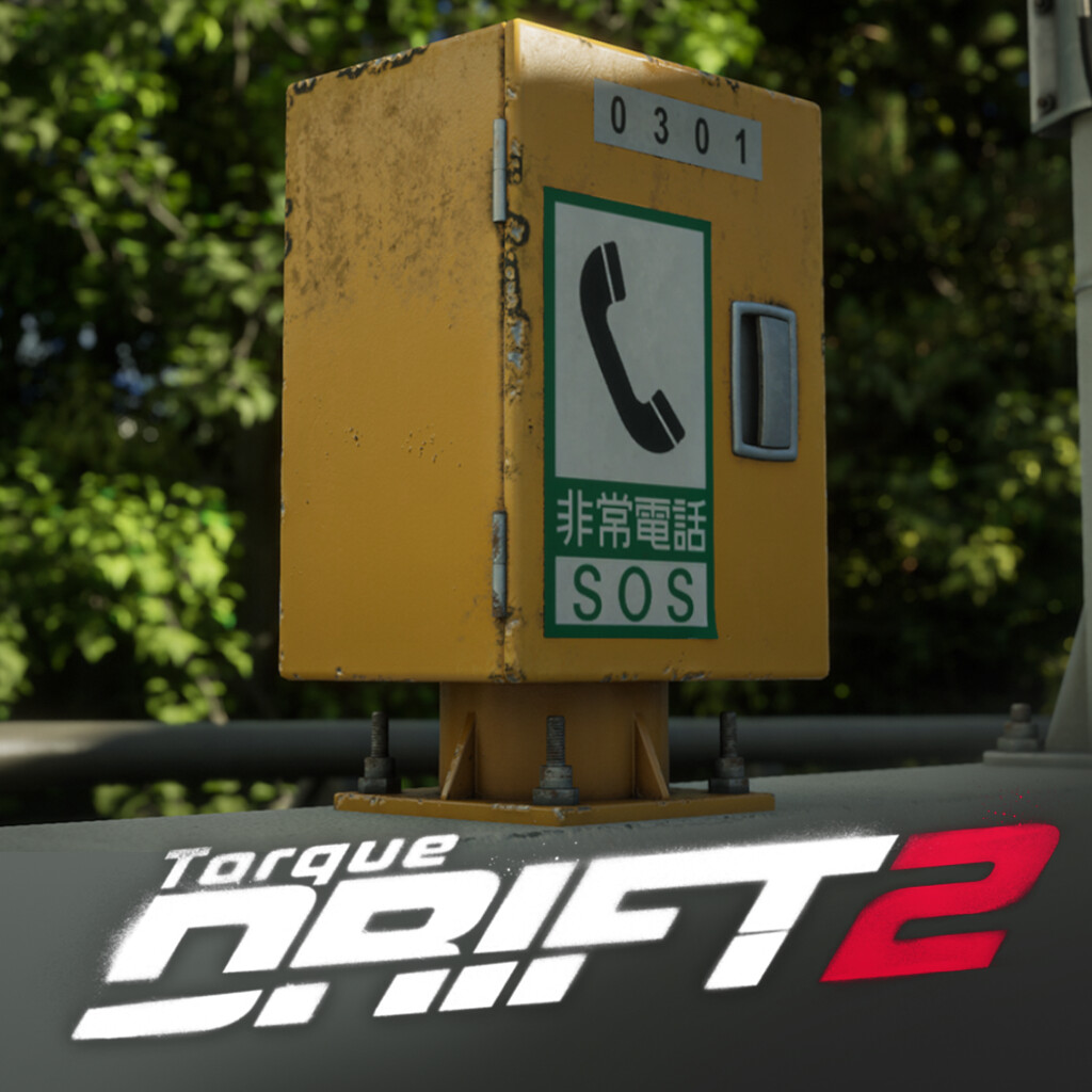 ArtStation - Environment Props - Torque Drift 2